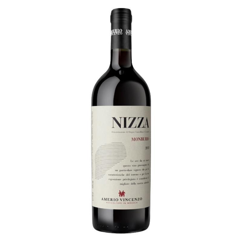 Monburio Nizza DOCG | Barbera | Amerio Vincenzo | rood 2022 - Fijne Wijnen